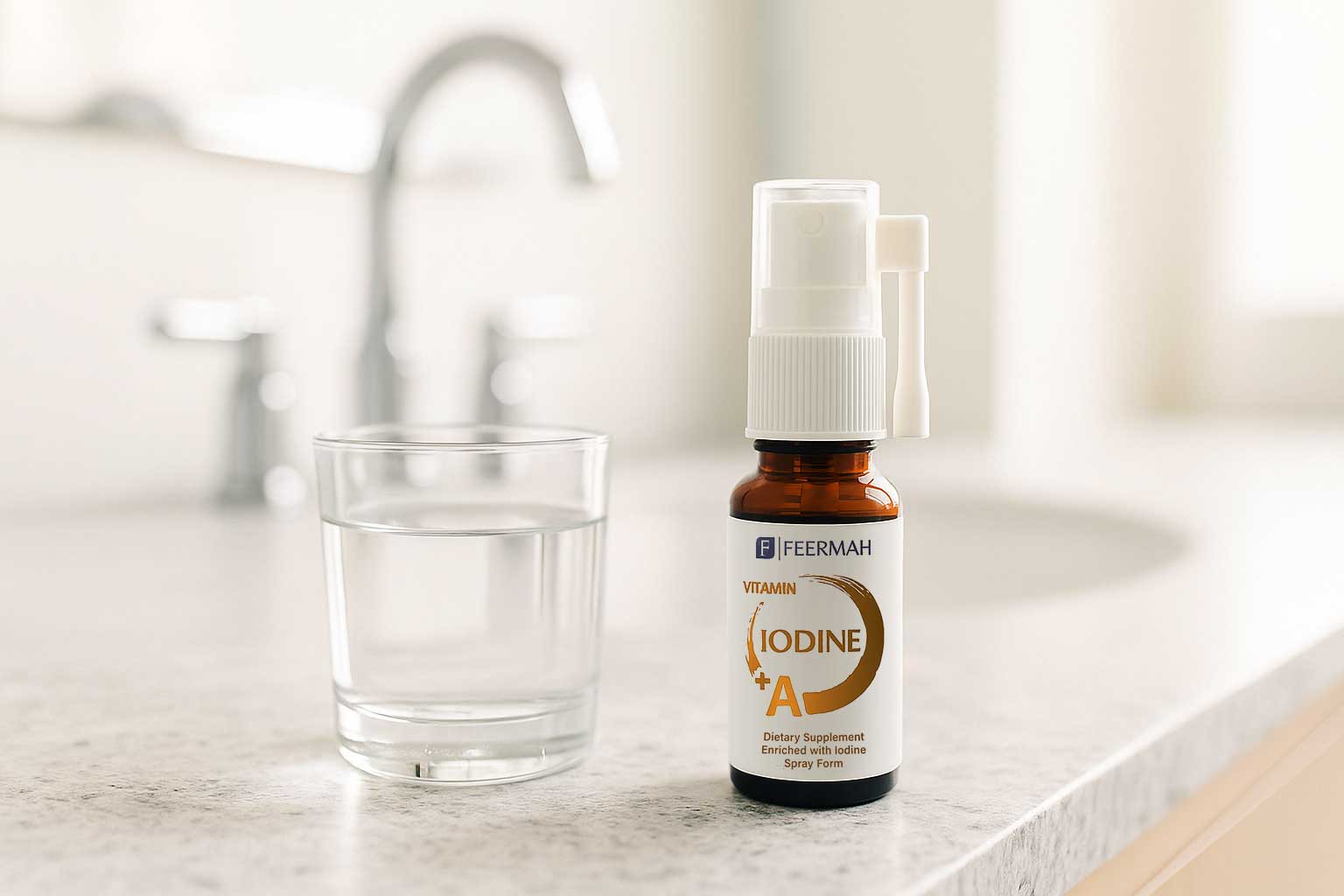Thyroid Support with Vitamin A + Iodine Spray – Colorlife